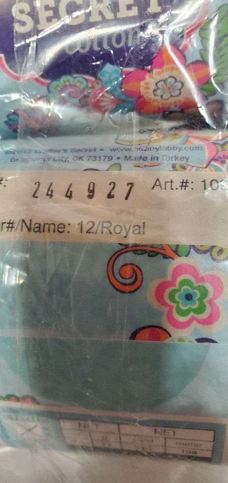 Crafter's Secret Lot of 13 Cotton Yarn White/Royal/Periwinkle/Red | eBay