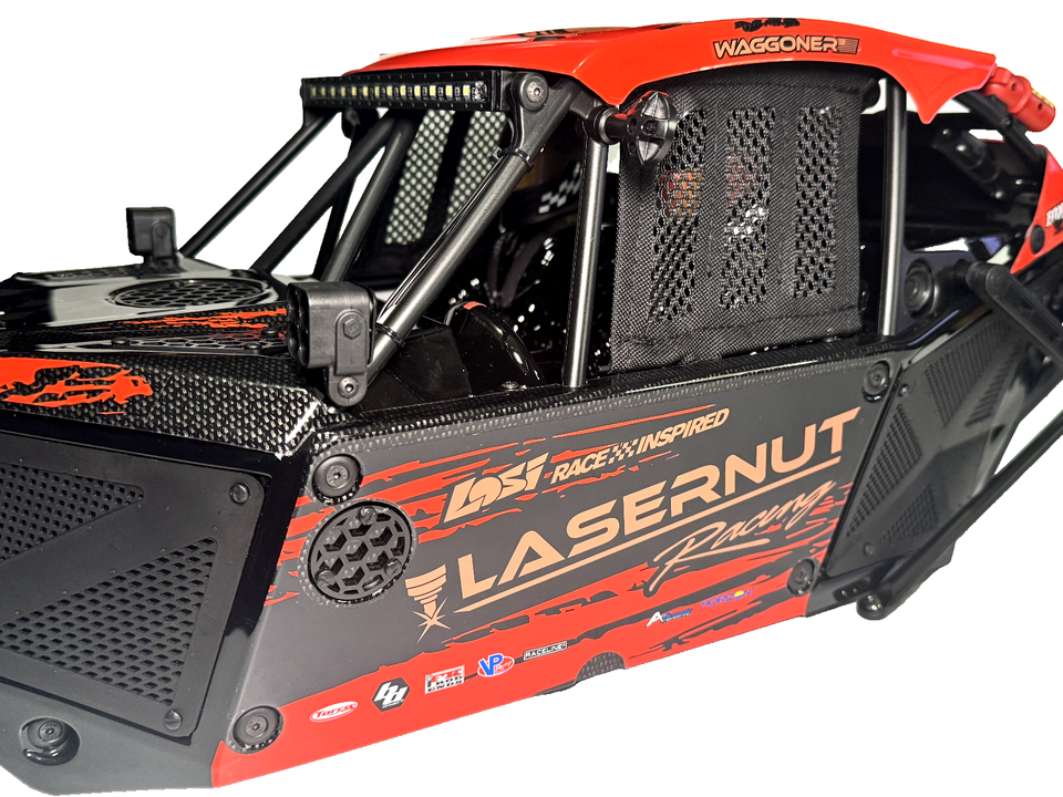 Losi 8ight-X SUPER LASERNUT 1/6 4wd Rock U4 Buggy Roller Slider Chassis ...