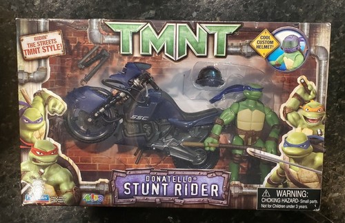 TMNT Donatello Stunt Rider Playmates New Sealed NIB NIP Cycle Ninja ...