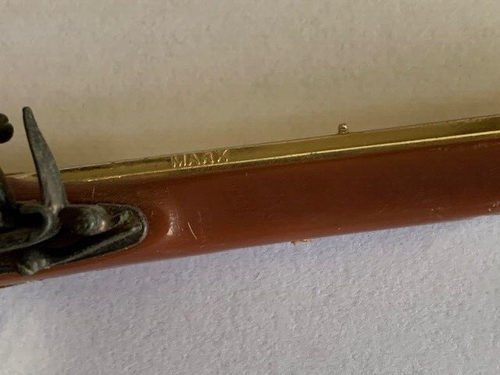 Marx Vintage 1960's Miniature - Golden Guns Kentucky Rifle Cap Gun | eBay