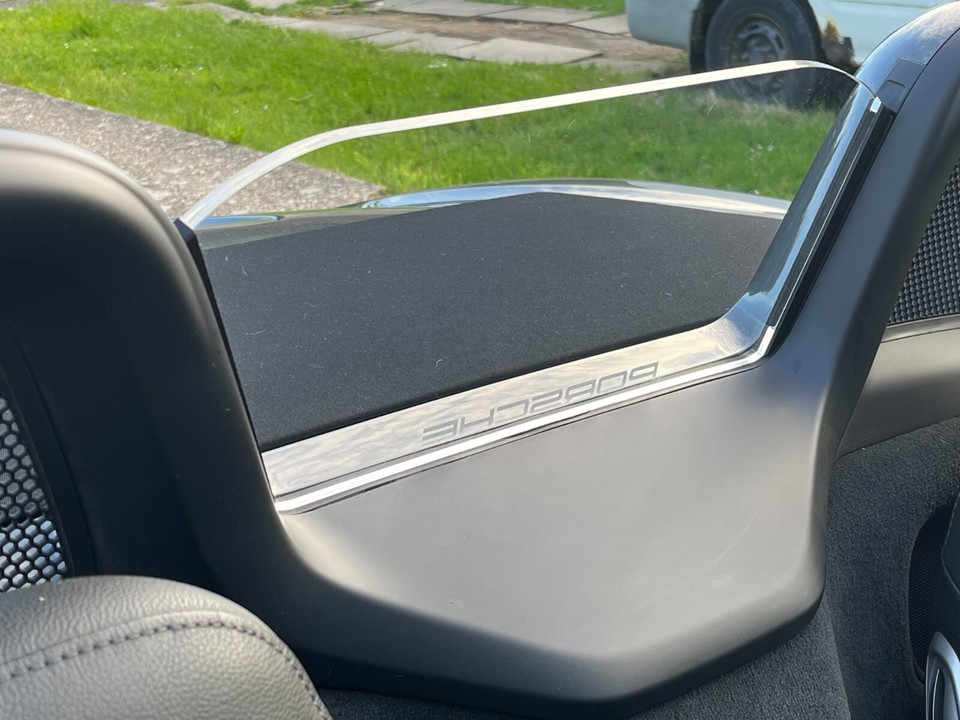 Porsche Boxster 981 / 718 Premium transparent wind deflector | eBay