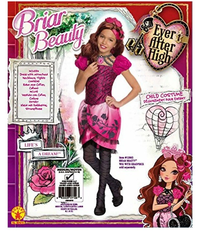 Ever After High Costumes Briar Beauty Para Meninas