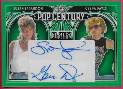 2024 Leaf Metal Pop Century SUSAN SARANDON Dual GEENA DAVIS Stars ...