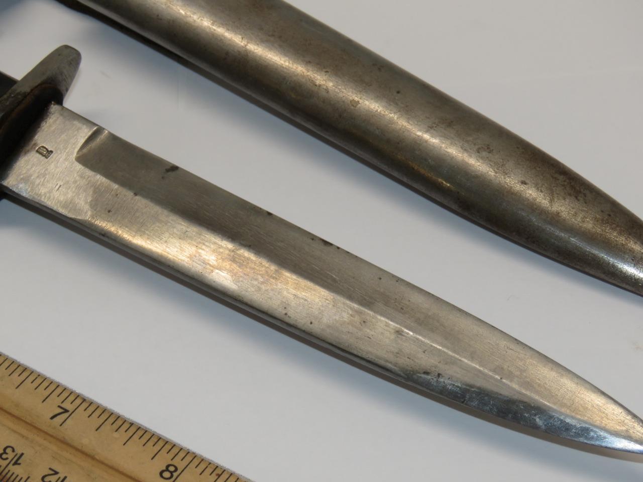 WORLD WAR I-ll- GERMAN BOOT-DAGGER-FIGHTING-TRENCH KNIFE REPLICA-WELL ...