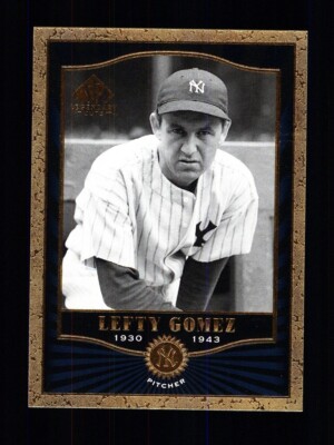 2001 SP LEGENDARY CUTS #82 LEFTY GOMEZ 1930-1943 - NEW YORK YANKEES | eBay