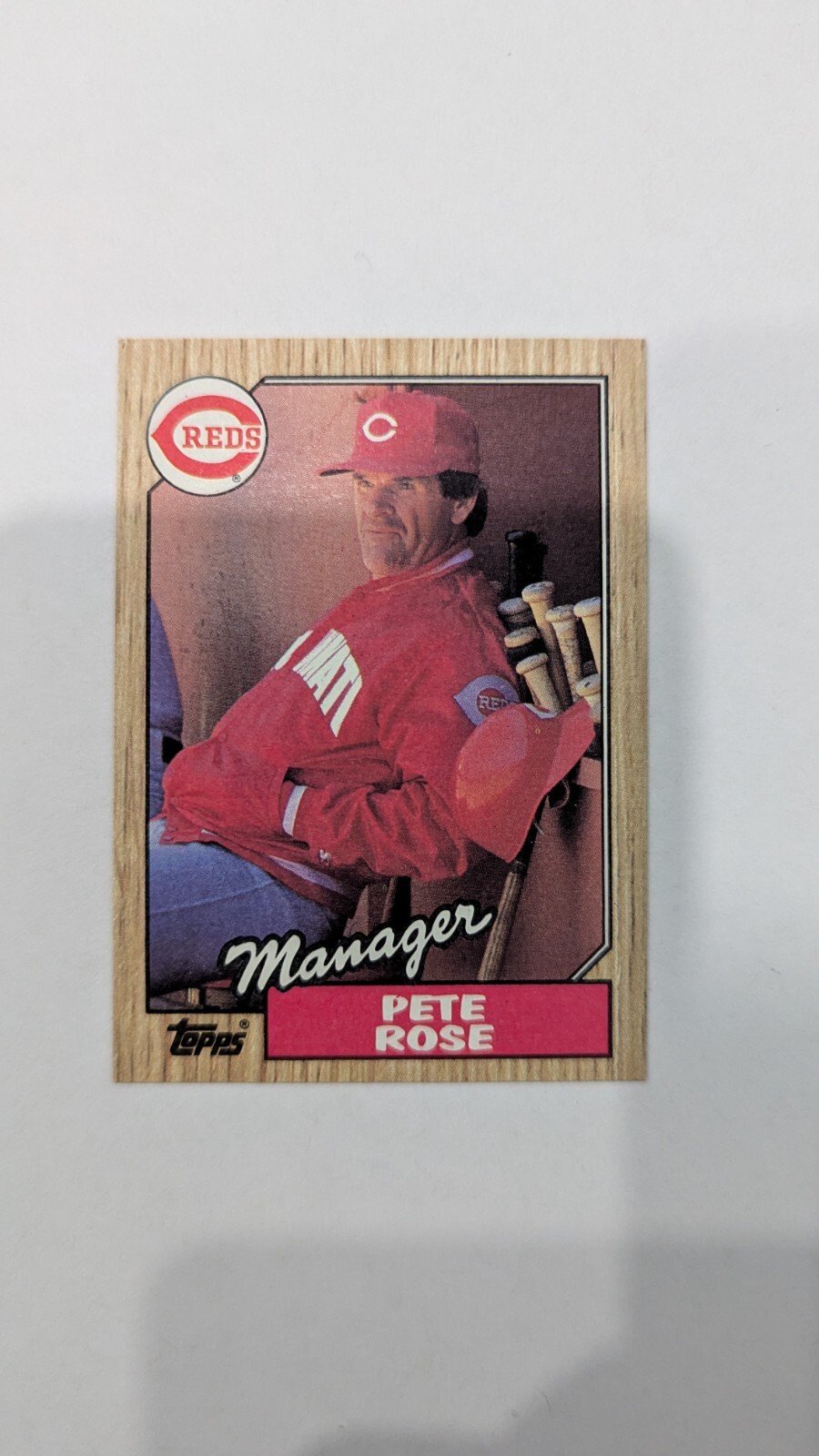1987 Topps Pete Rose #383 ERROR CARD (3 ERRORS) - SEE PICTURES | eBay