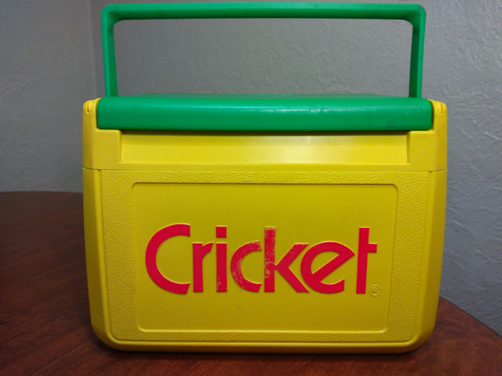 VTG Coleman Cricket Lighter Cooler Model 5210 Retro Cooler Handle EUC ...