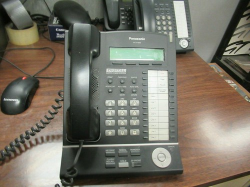 Panasonic KX-T7633-B Numérique Téléphone Noir Propriétaire Téléphone | eBay