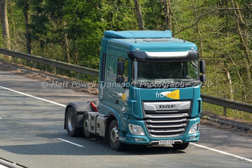 Truck Photo 12x8 - DAF XF - Frontier - KU69 XXB | eBay.de