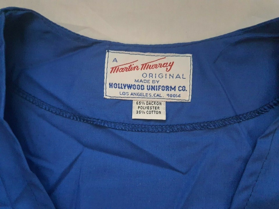 Vintage Martin Murray Hollywood Uniform Barber Hair Cut Salon Gown ...