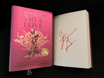 Stephanie Garber signed A Curse for True Love 1/1 HC book B&N Exclusive ...