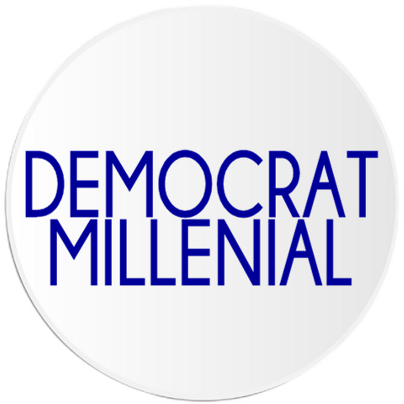 Democrat Millenial - 100 Pack Circle Stickers 3 Inch - Liberal | eBay