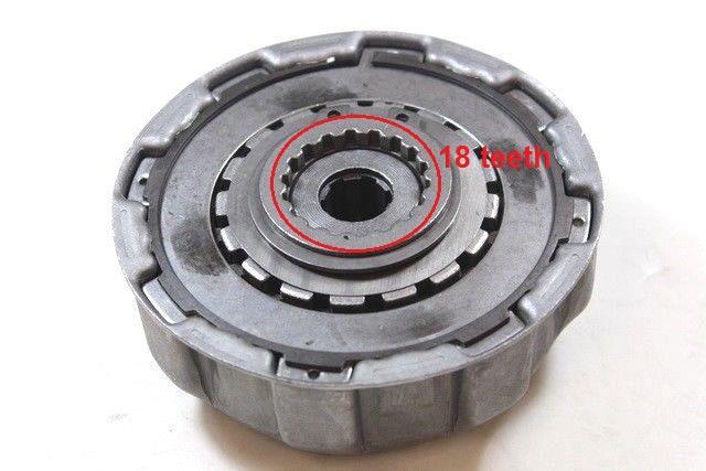 18 Teeth Semi Auto Clutch w/ Reverse Engine Pit Bike ATV Go Kart M CT28 ...
