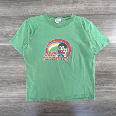 Vintage Dave Matthews Band Shirt Mens Medium Cartoon Music Tee 90s USA ...
