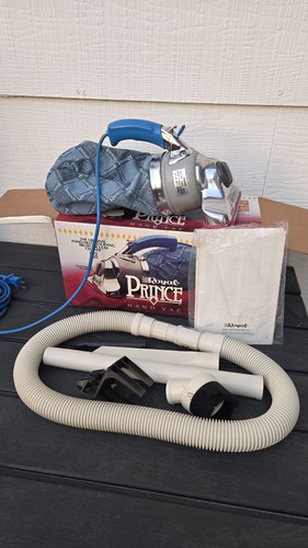 Royal Prince Model 501 Blue Hand Vac Vacuum Tested With All Accessories ...
