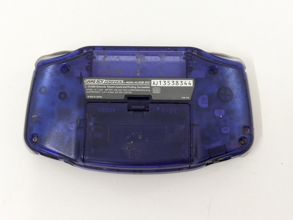 L3198 Ship Free Nintendo Gameboy Advance console Midnight Blue Japan ...