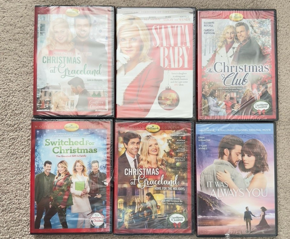 Lot Of 23 Hallmark Holiday Collection DVDs Sealed Countdown To ...