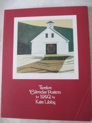 Kate Libby 1992 poster calendar complete Art for Everyday | eBay