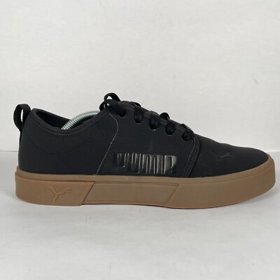 Puma El Rey II Buck Sneakers Mens Size 8 Black Casual Lace Up Shoes ...