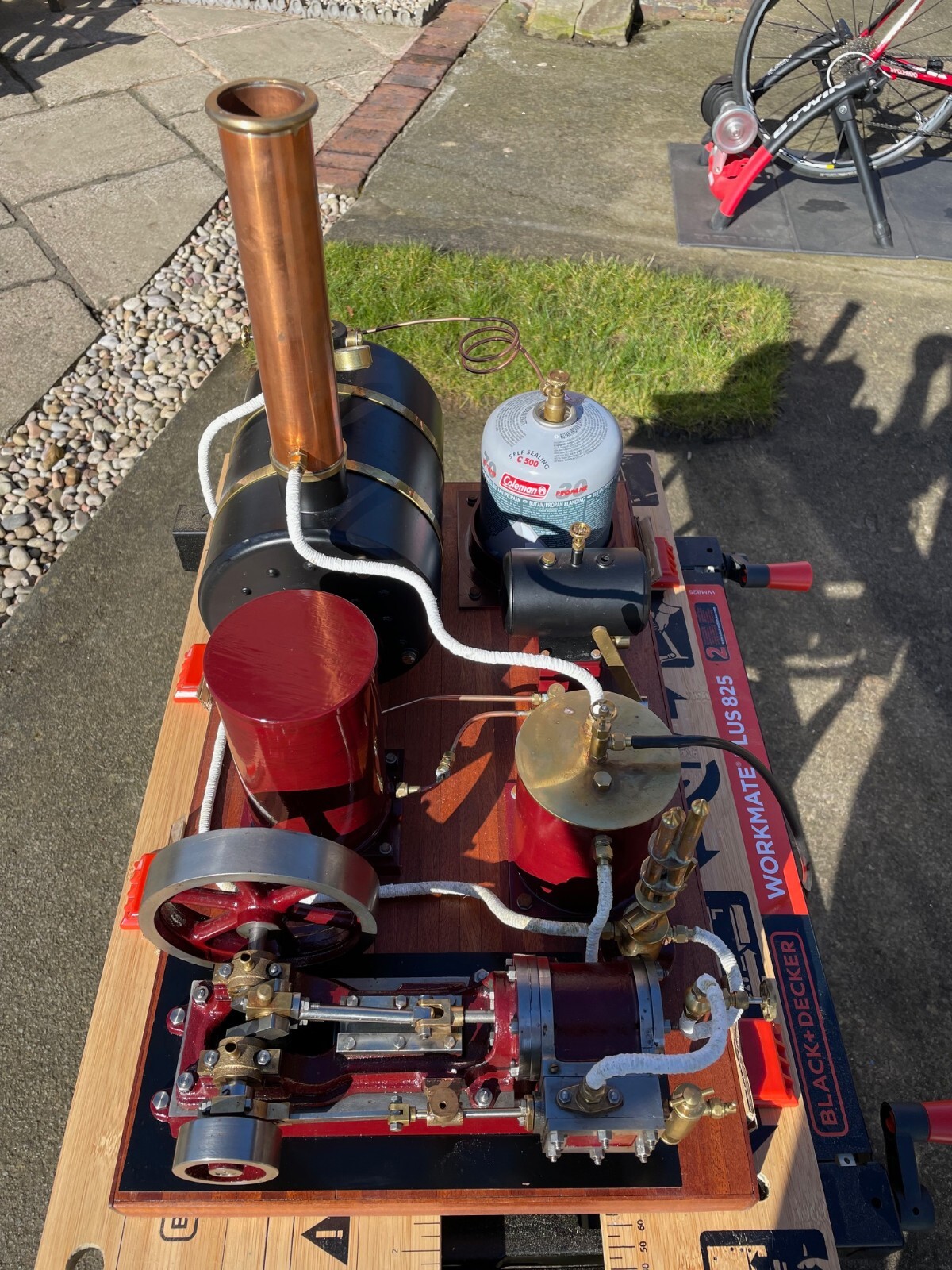 Stuart Models Steam Plant (No.9 Engine, HB6 Boiler, Reservoir, Gas Tank ...