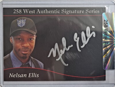 NELSAN ELLIS AUTOGRAPH CARD 258 WEST AUTHENTIC SIGATURE SERIES 78 of ...