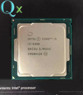 9Th Gen Intel Core i3-9300 LGA1151 CPU Processor 3.7GHz Quad-Core 62W ...