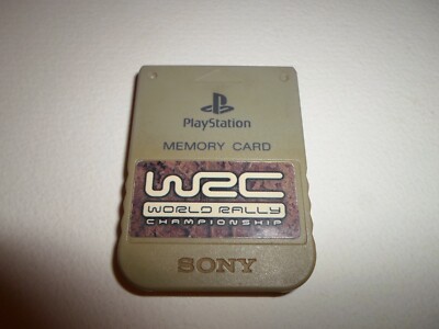 Tested Sony Playstation 1 *WRC World Rally Championship Memory Card PS1 ...
