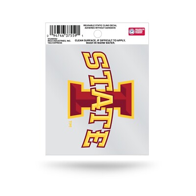 Iowa State Cyclones "I" Logo Small Static Decal | eBay