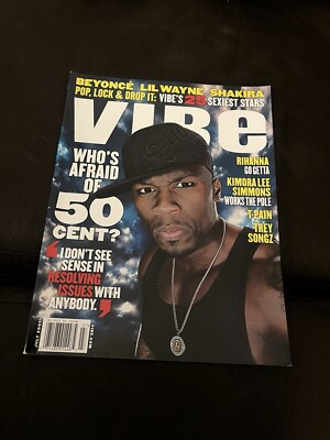 Vibe Magazine July 2007 50 Cent ( Cover ) | eBay