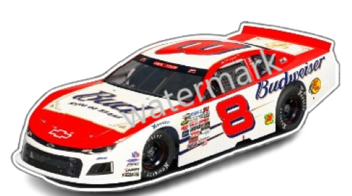 Dale Earnhardt JR 2 PC Budweiser waterproof sticker | eBay