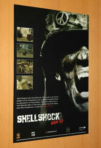 2004 Shellshock Nam '67 Rare Old Advertising Small Poster Promo Ad ...
