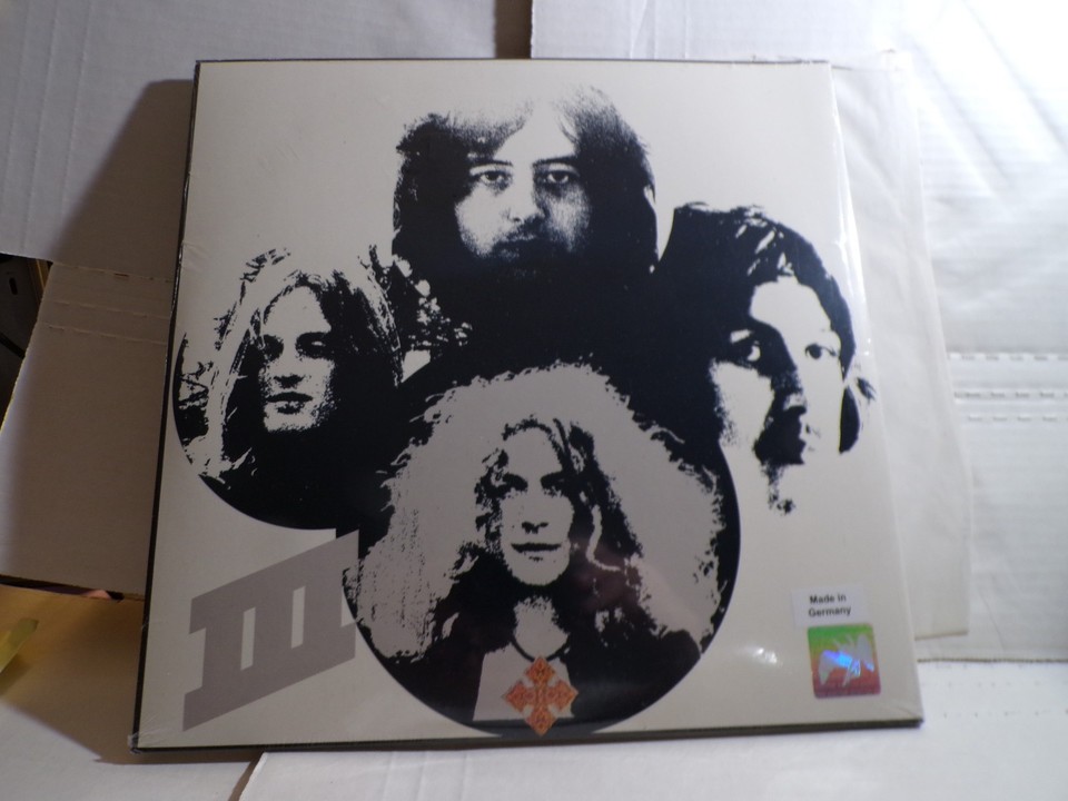 LED ZEPPELIN III FACTORY SEALED 180 GRAM WITH BACKSTAGE PASS REPLICA | eBay