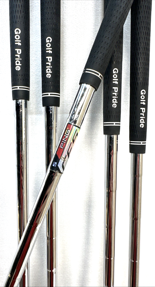 Ping i5 Iron Set 5-9 Blue Dot Steel Ping CFS Steel Stiff Shafts Golf ...