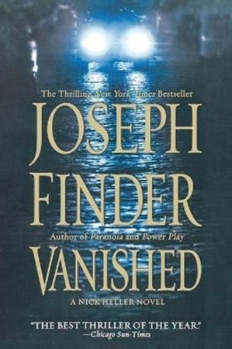 Joseph Finder Vanished (Poche) 9781250378873 | eBay
