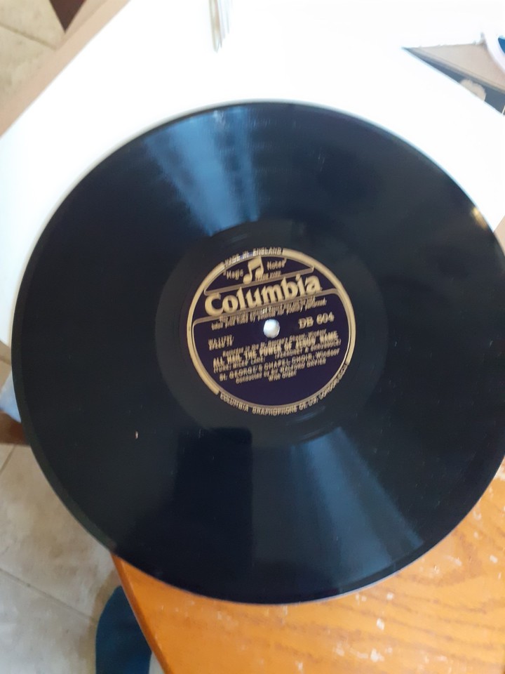 Lot of 10 Vintage 78rpm records Shellac with sleeves various artists ...