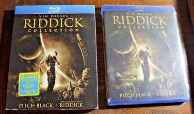 The Riddick 3-Movie Collection (Blu-ray, 2011) Brand New & Factory ...