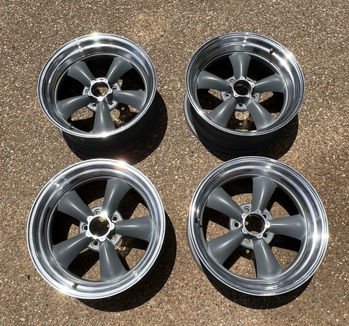 American Torque Thrust II Aluminum 18X9 4.75 5 Rim Set Of Four | eBay