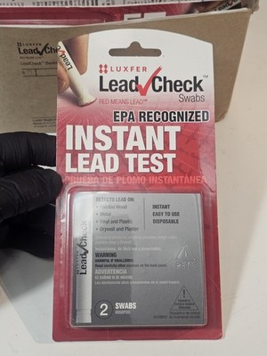 LeadCheck Swabs, Instant Lead Test, 2 Swab Blister Pack | eBay