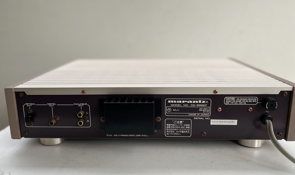 Marantz CD-99SE Special Edition with original remote, excel condition ...