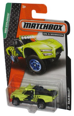Matchbox MBX Explorers (2013) Yellow Baja Bullet Toy Car 50/120 | eBay