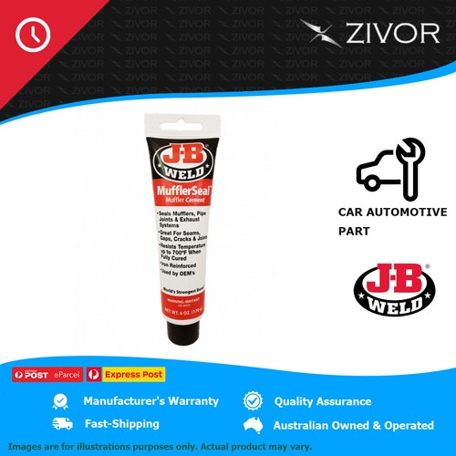 New J-B WELD Muffler Seal Muffler Cement Metal Containing Paste 170gm ...