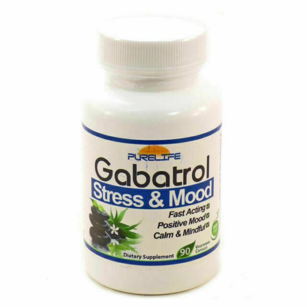 Purelife Gabatrol Stress and Tension Formula 470 mg Capsules - 90 ...