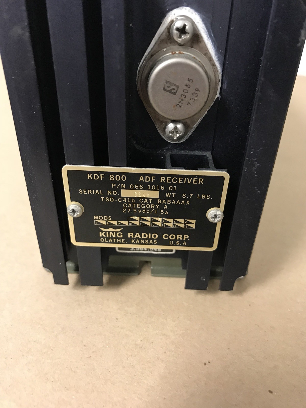 King Radio ADF Receiver KDF-800 066-1016-01 (1512) | eBay