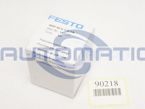 1pcs New Festo Brand new ones pressure gauge MAP-40-6-1/8-EN 161127 | eBay