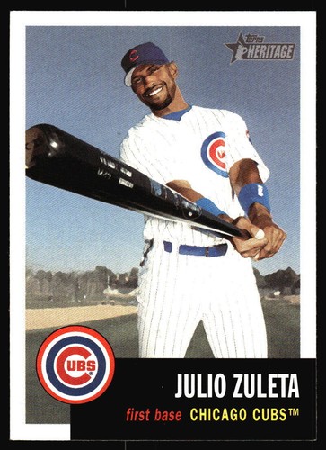 2002 Topps Heritage Julio Zuleta #192 Chicago Cubs | eBay
