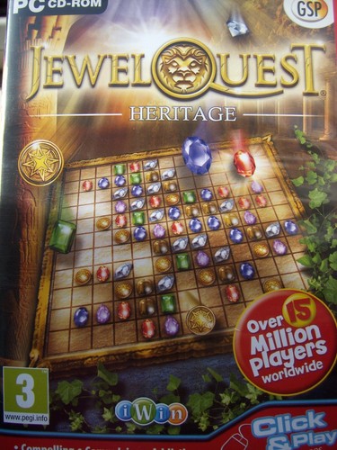 JEWEL QUEST---HERITAGE --- MATCH THREE GAME---PC CD | eBay