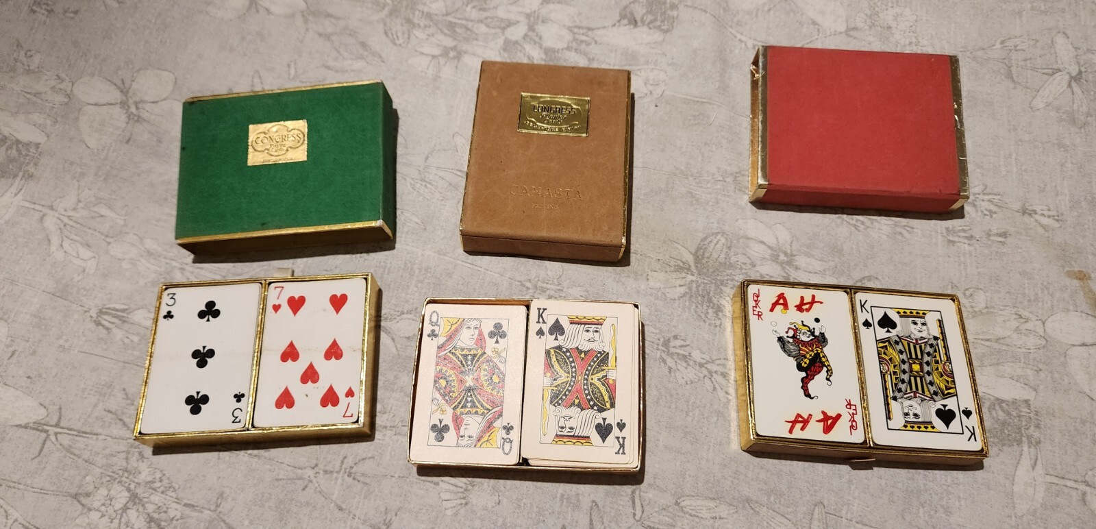 3 Decks Of Vintage Playing Cards | eBay