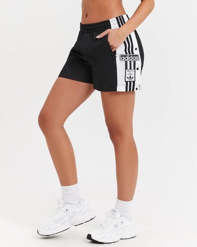 NEW ADIDAS ORIGINALS WOMENS ADIBREAK TREFOIL SHORTS ~SIZE MEDIUM # ...
