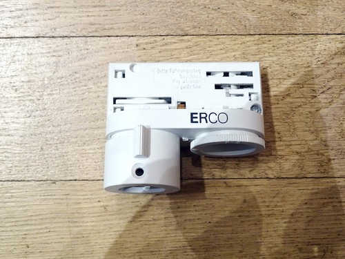 Erco 3-Phasen Stromschienen Adapter 79031 in Weiß - Neues Modell | eBay