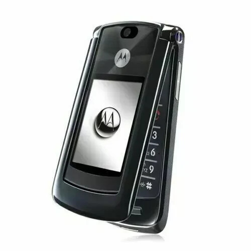 Original Motorola RAZR2 V9 Unlocked 3G HSDPA Flip Cellphone Bluetooth ...